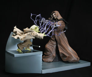 Kotobukiya Yoda vs. Emperor Palpatine :: Profile :: Dark Horse Comics